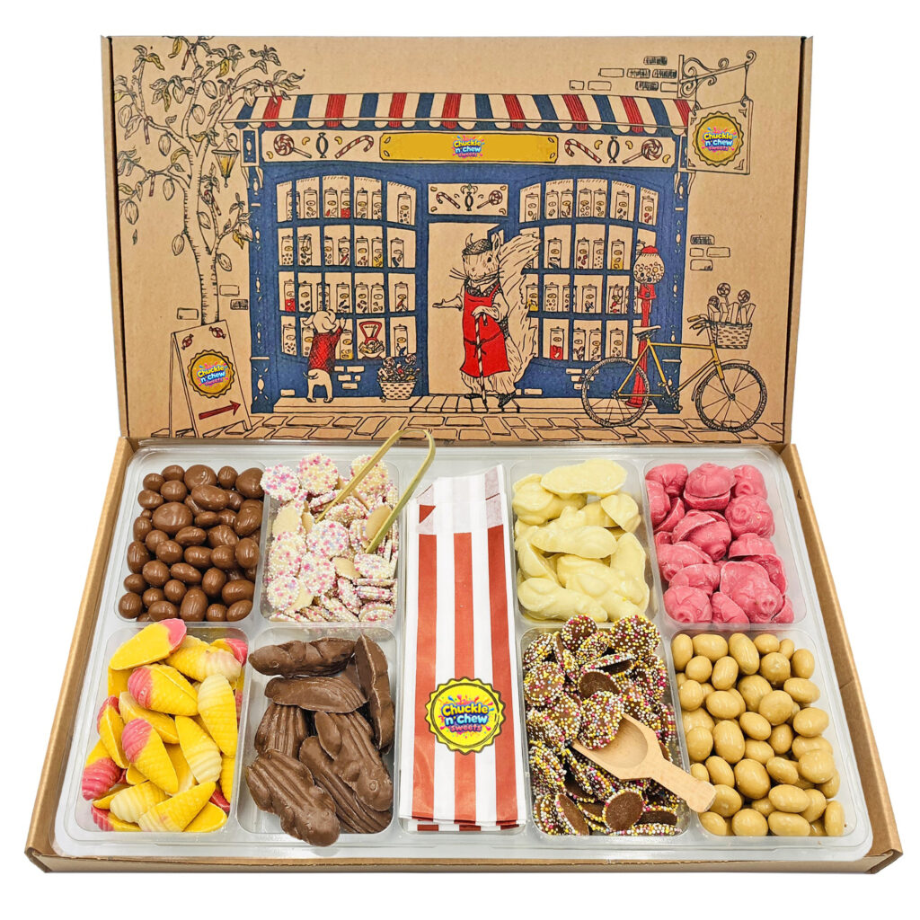 Chocolate Pick and Mix Sweets Shop Gift Box Selection 1.2kg - All ...